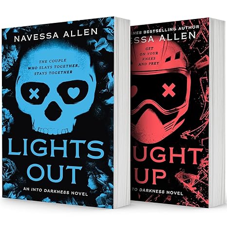 Into Darkness Series, 2 Books Collection Set, Lights Out: An Into Darkness Novel, Caught Up ...