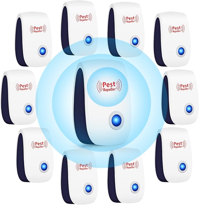 Amazon.com: Ultrasonic Pest Repeller, Indoor Plug-in Mouse Rodent ...