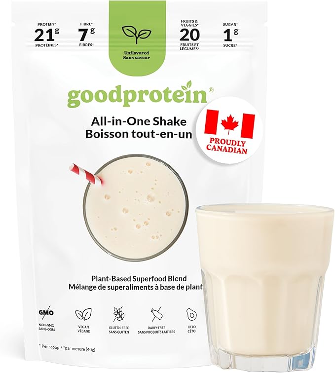 Good Protein Vegan Plant-based Protein Powder 100% Natural, Non-GMO ...