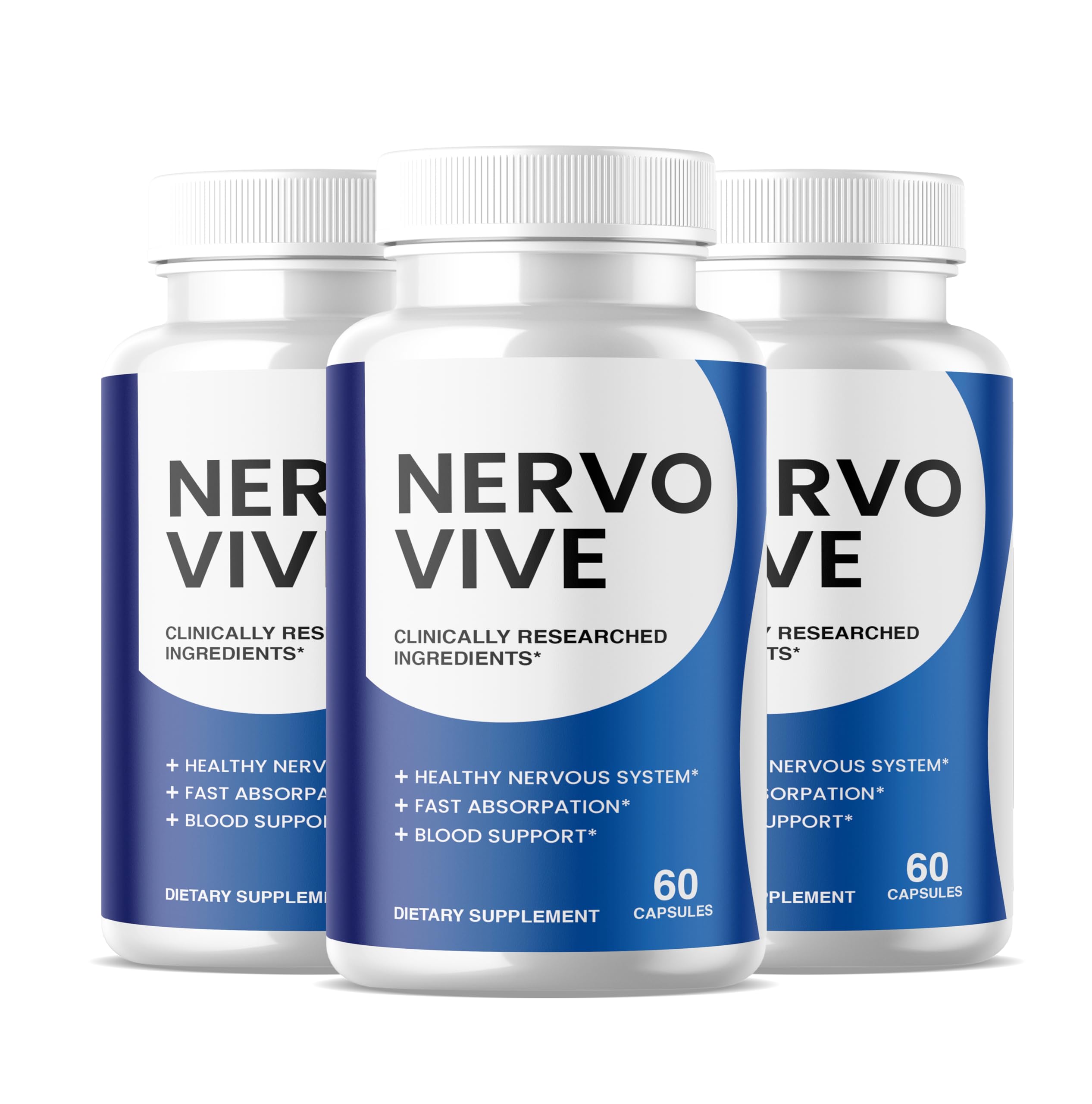 3 Pack Nervo Vive Capsules Nervo Vive Nervo Vive Pills | Desertcart ...