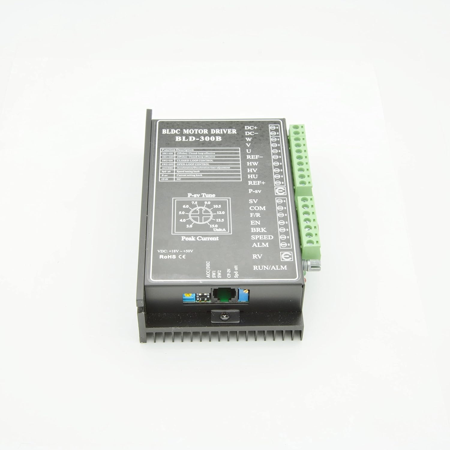 Amazon.com : BLDC Motor Driver 24V 36V 48V brushless DC Motor Driver ...