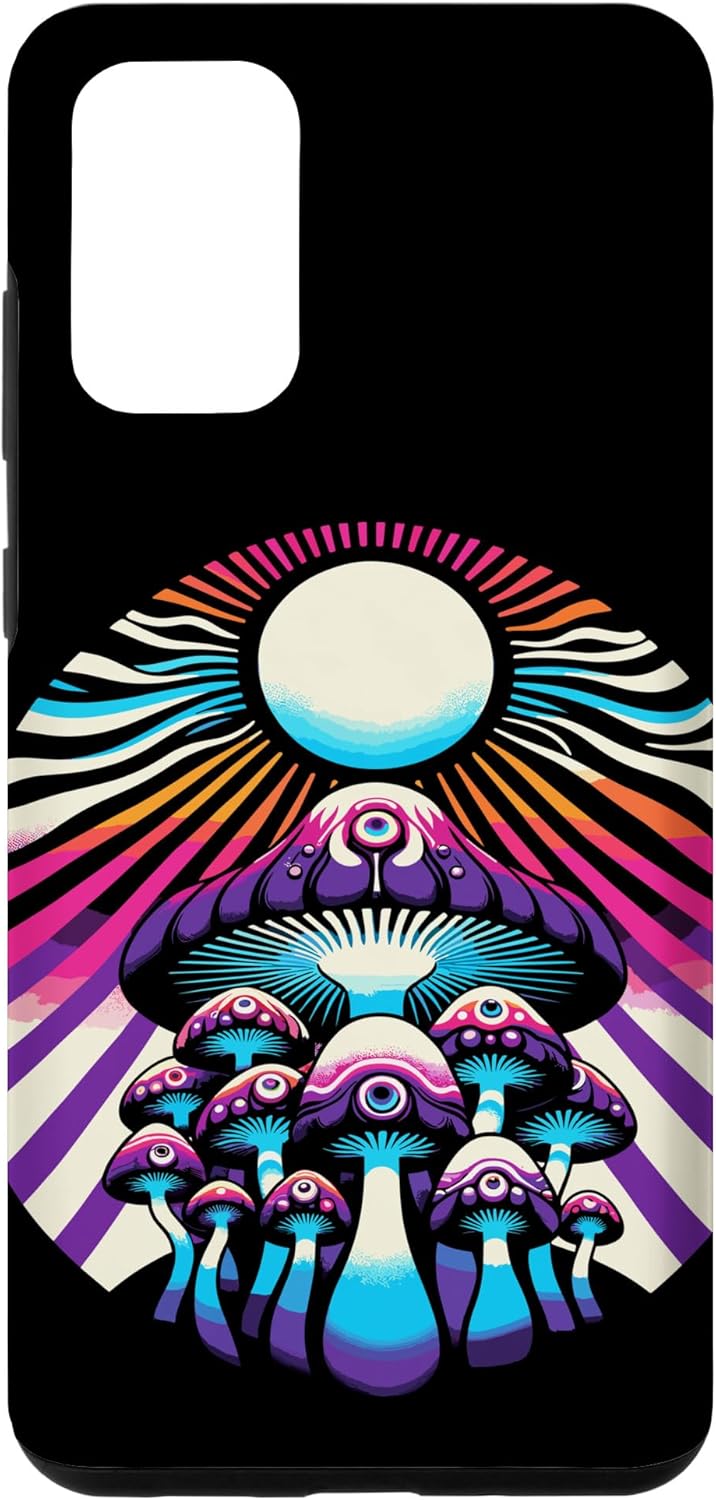 Amazon.com: Galaxy S20+ Kidcore Aesthetic Weirdcore Mushroom Eyes ...