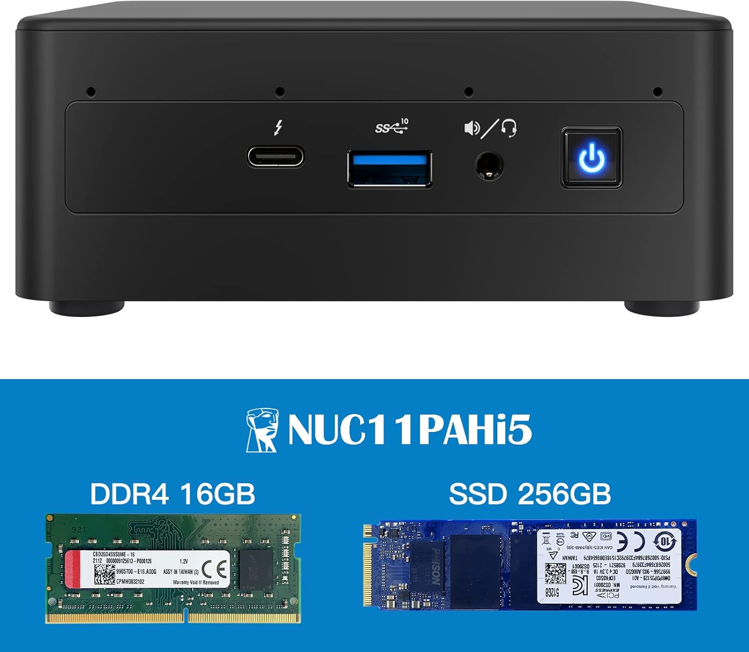 Intel NUC, Intel NUC 11 Mini PC, Win 11 Pro Mini Computer, Intel Core ...