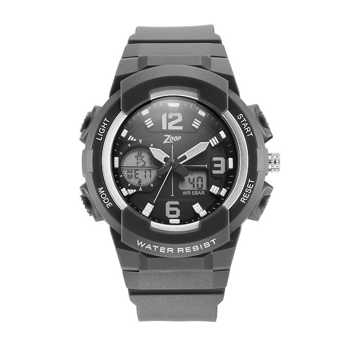 Zoop Analog-Digital Gray Dial Boy's Watch-26026PP04W : Amazon.in ...