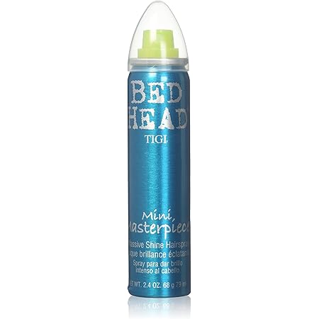 Amazon.com : Tigi Bed Head Masterpiece Massive Shine Hairspray, 9.5 ...