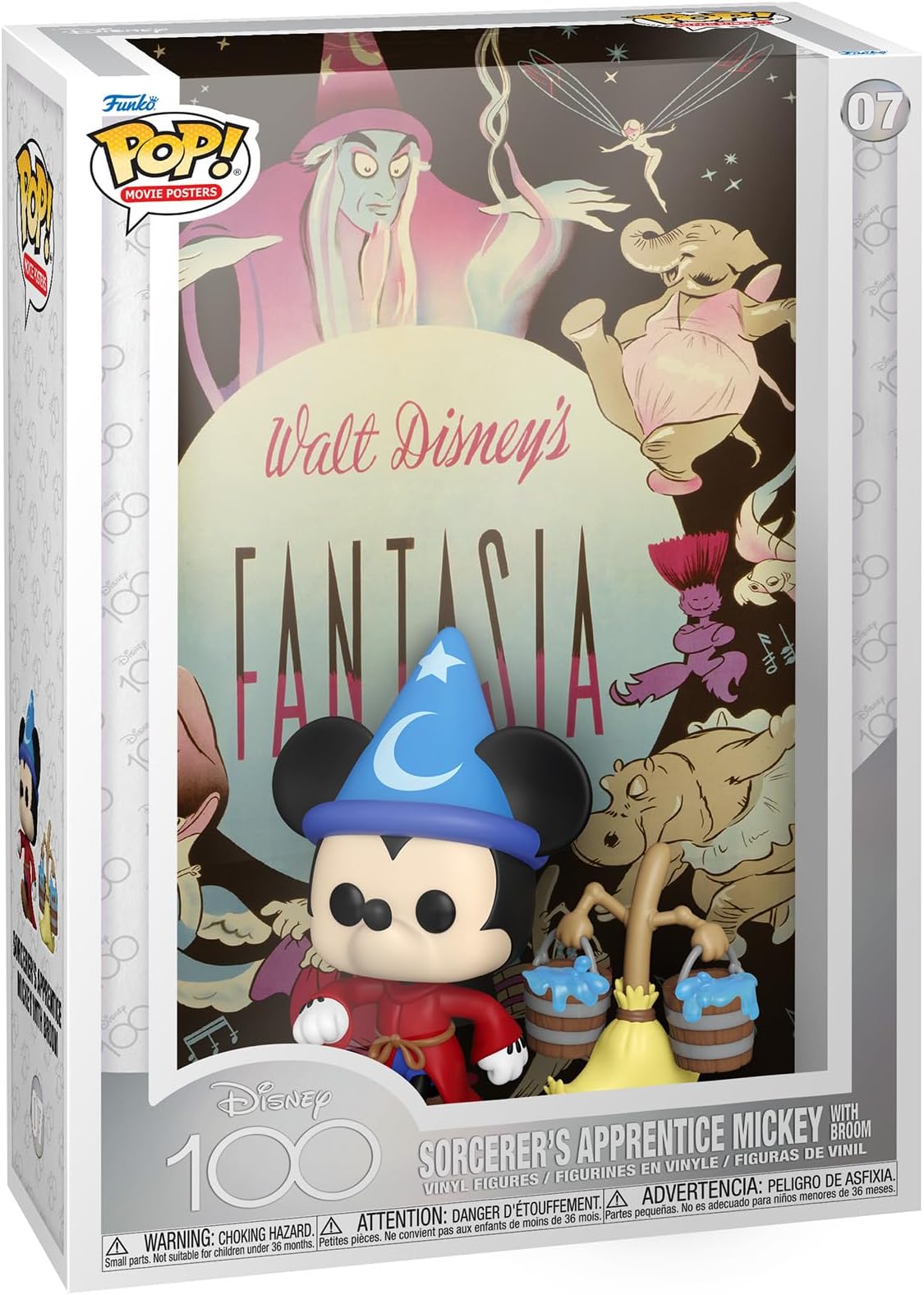 Amazon.com: Funko Pop! Disney: Fantasia 80th Anniversary - Sorcerer ...