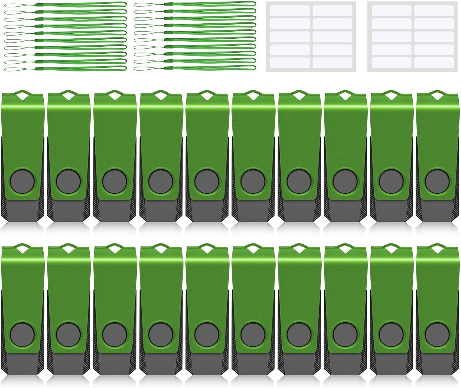 Amazon.com: 8GB USB Flash Drive 20 Pack AGECASH USB 2.0 Thumb Flash ...