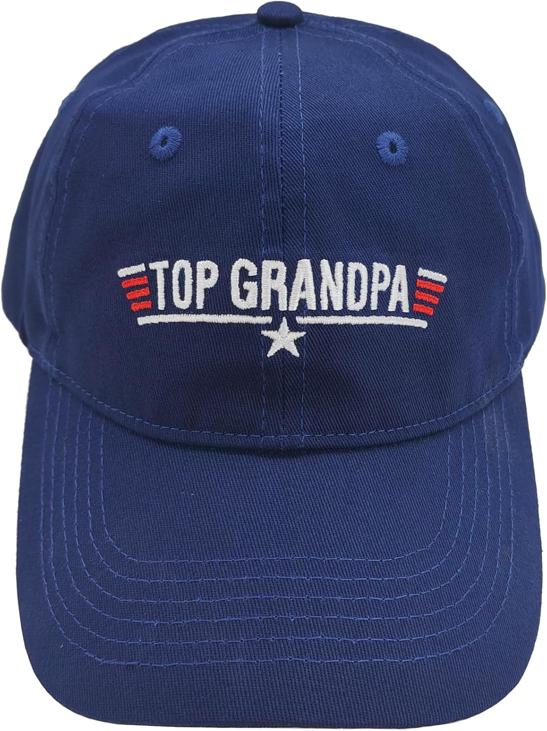 Top Grandpa Baseball Cap Navy Blue Great Gift for Dad and Grandfather ...