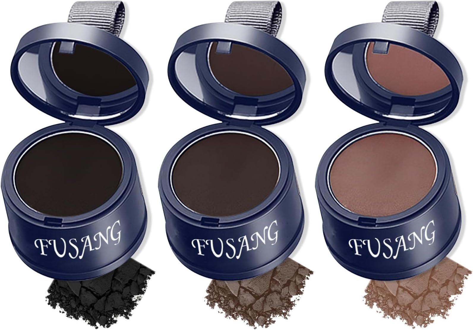 Amazon.com: Hairline Powder Instant Gray Coverage Hair Color for Roots ...