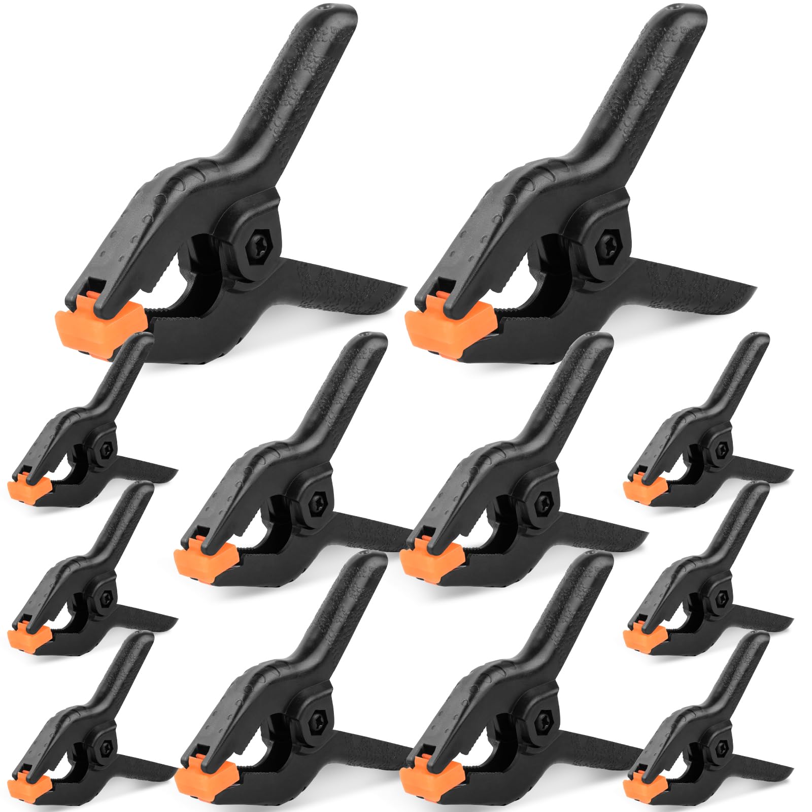 3.5/6inch Professional Plastic Spring Clamps Heavy Duty Plastic Clamps ...