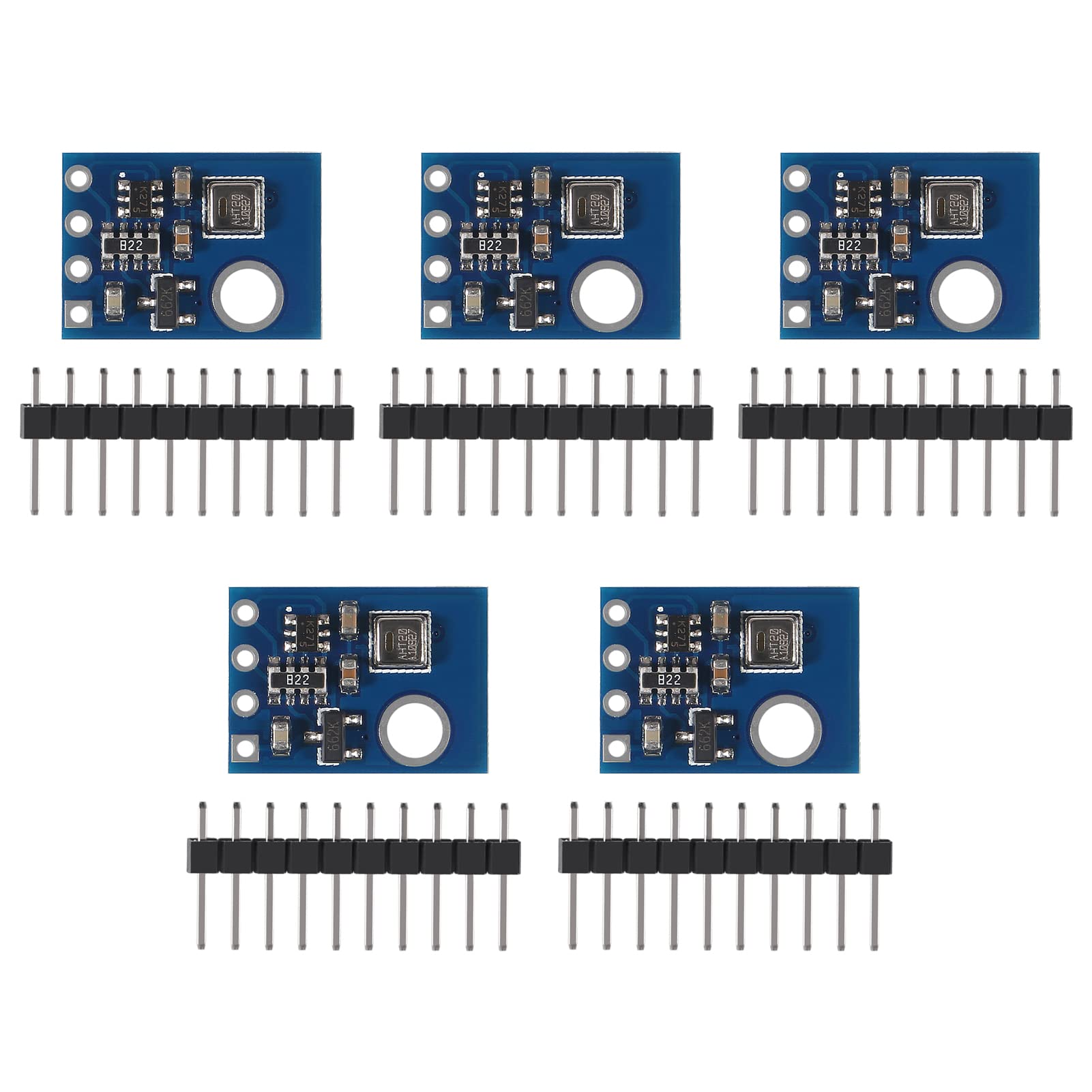 Snapklik.com : 5Pcs AHT20 Digital Temperature And Humidity Sensor ...