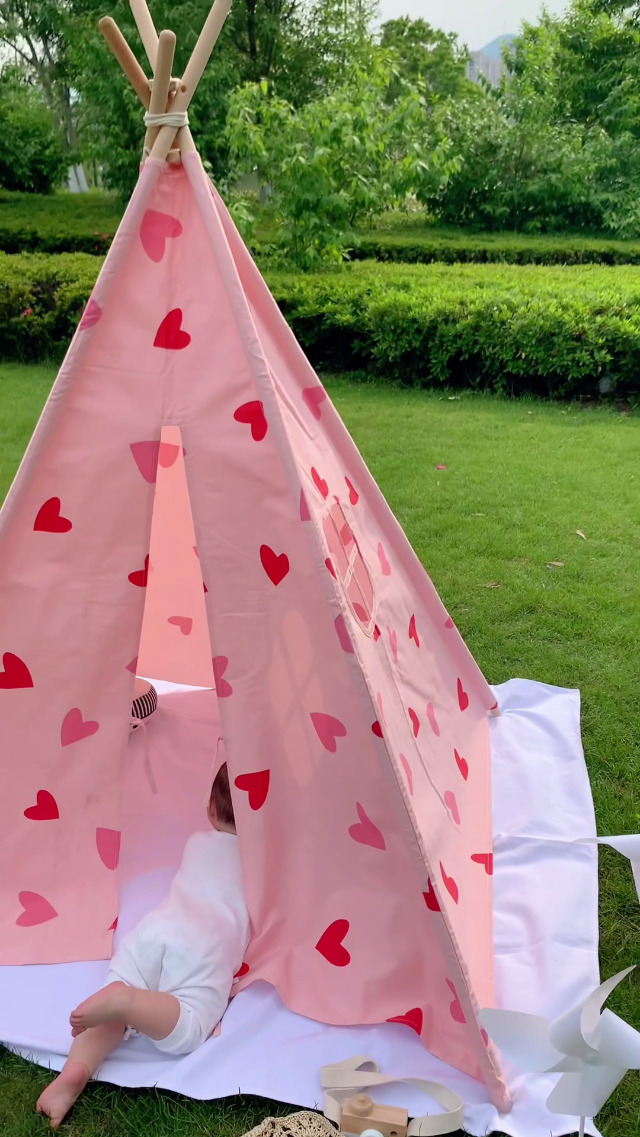Watch Pink teepee tent for girls on Amazon Live