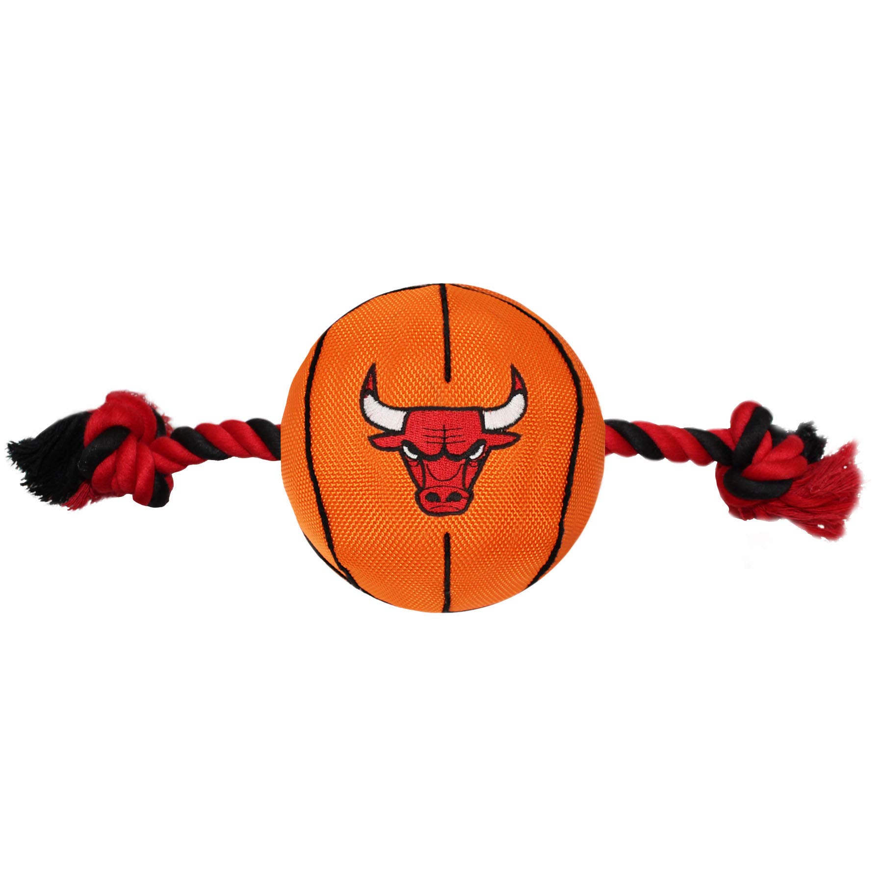 Amazon.com: Pets First NBA Chicago Bulls Basketball Toy. - Tough Nylon ...