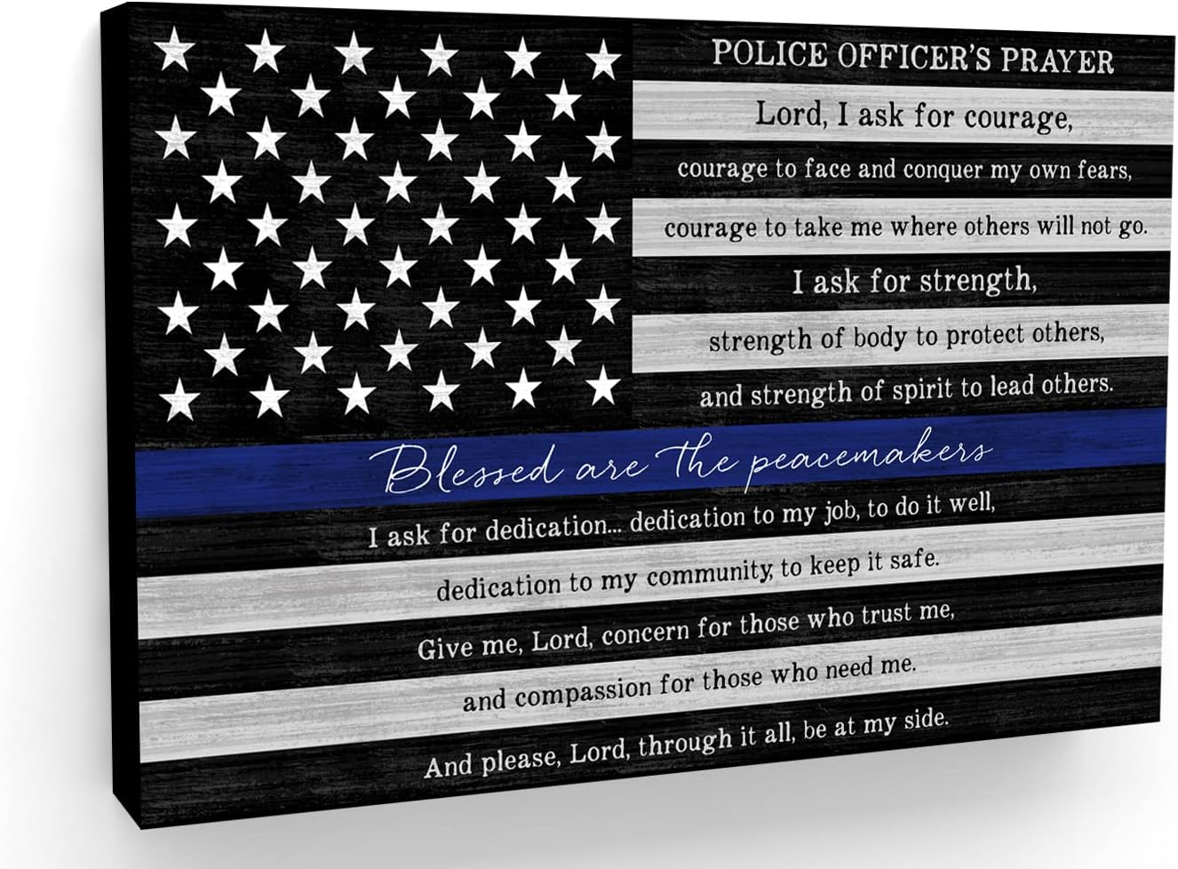 Amazon.com: Pretty Perfect Studio Police Officer Sign | 20x30 Unframed ...