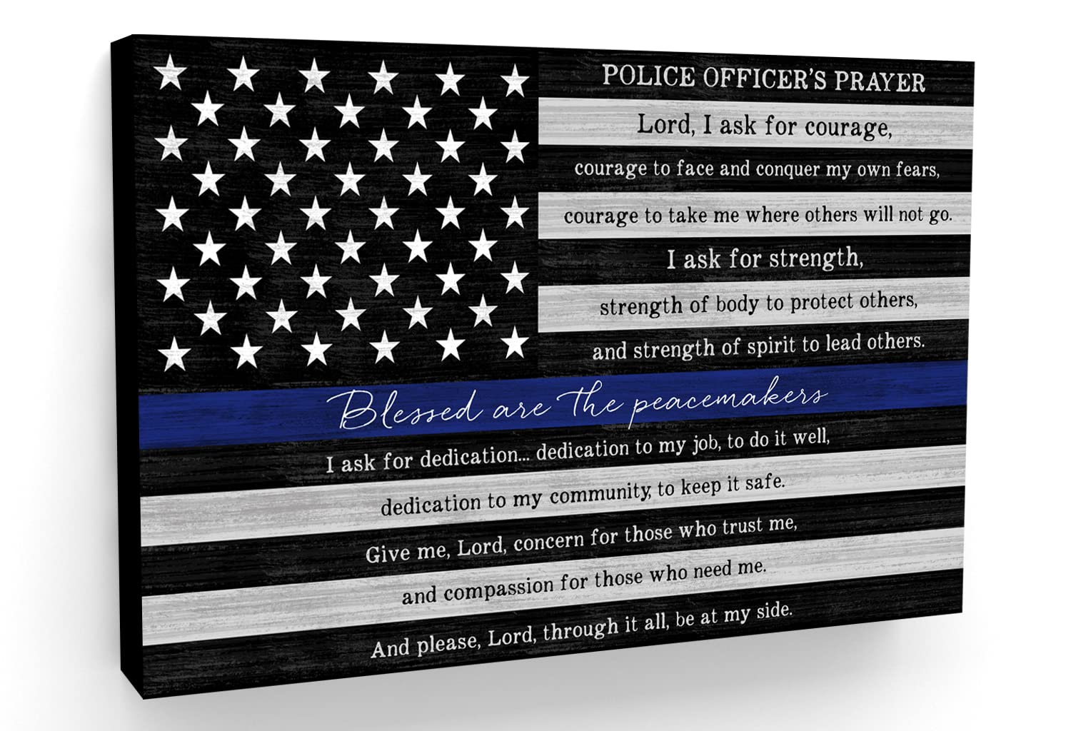 Blessed Are The Peacemakers Police