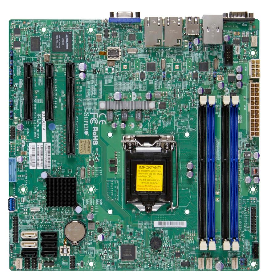 Supermicro Motherboard Micro ATX DDR3 1600 LGA 1150 Motherboards X10SLL ...