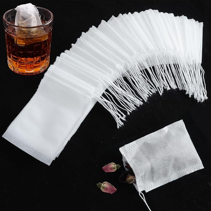 Amazon.com: 1000 Pcs Disposable Tea Bags for Loose Leaf Tea, Odorless ...