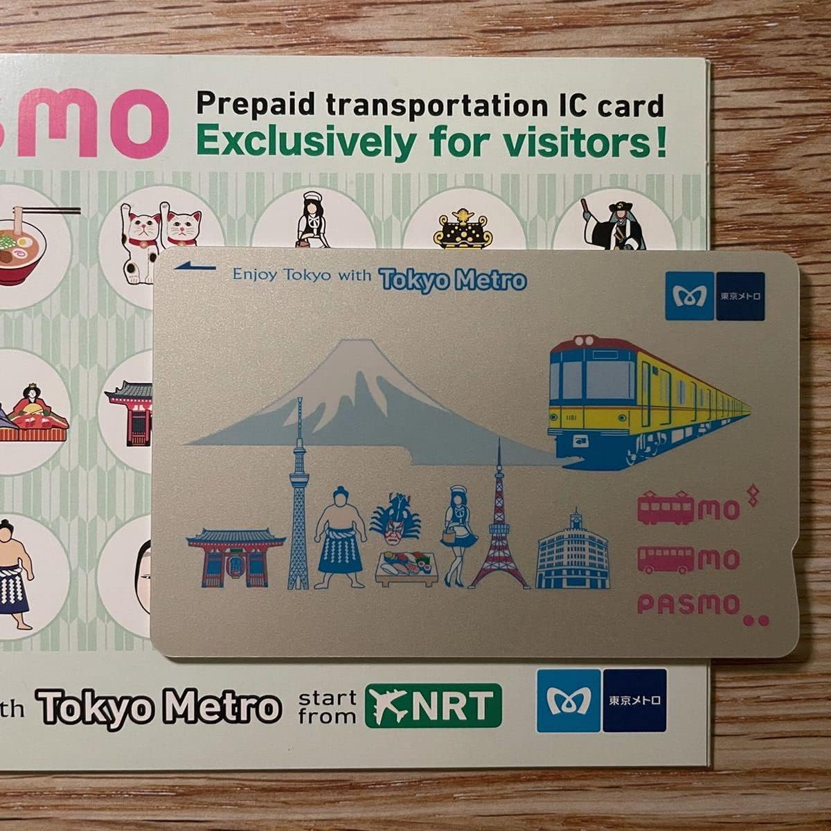 Amazon.co.jp: 使用可能 東京メトロPASMO 訪日外国人専用 限定 Enjoy Tokyo with Tokyo Metro ...