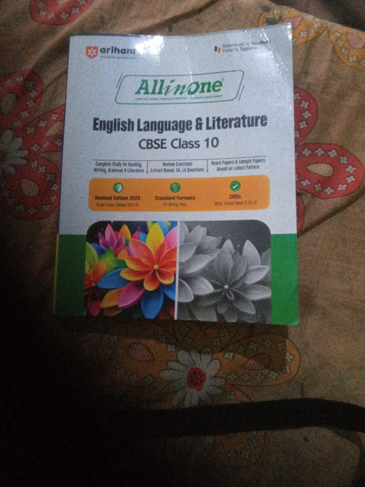 All In One English Language & Literature CBSE Class 10th Based On ...