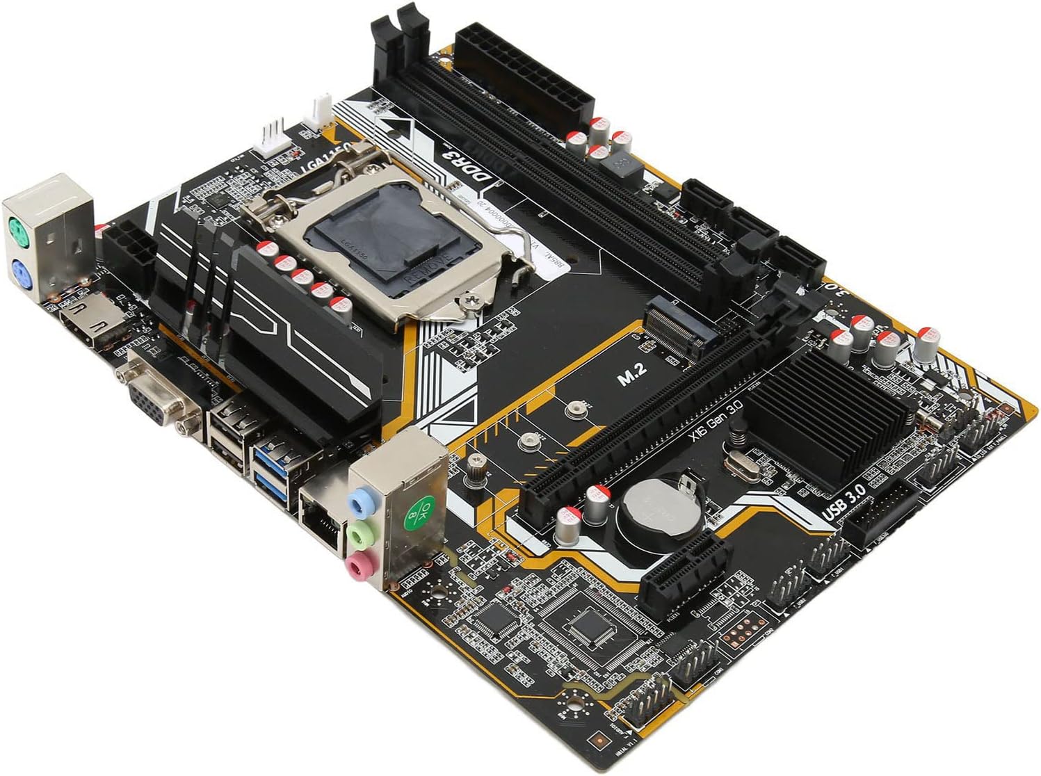 Lazmin112 DDR3-Mainboard, Zweikanal-3-Phasen-Netzteil B85AL-Mainboard ...