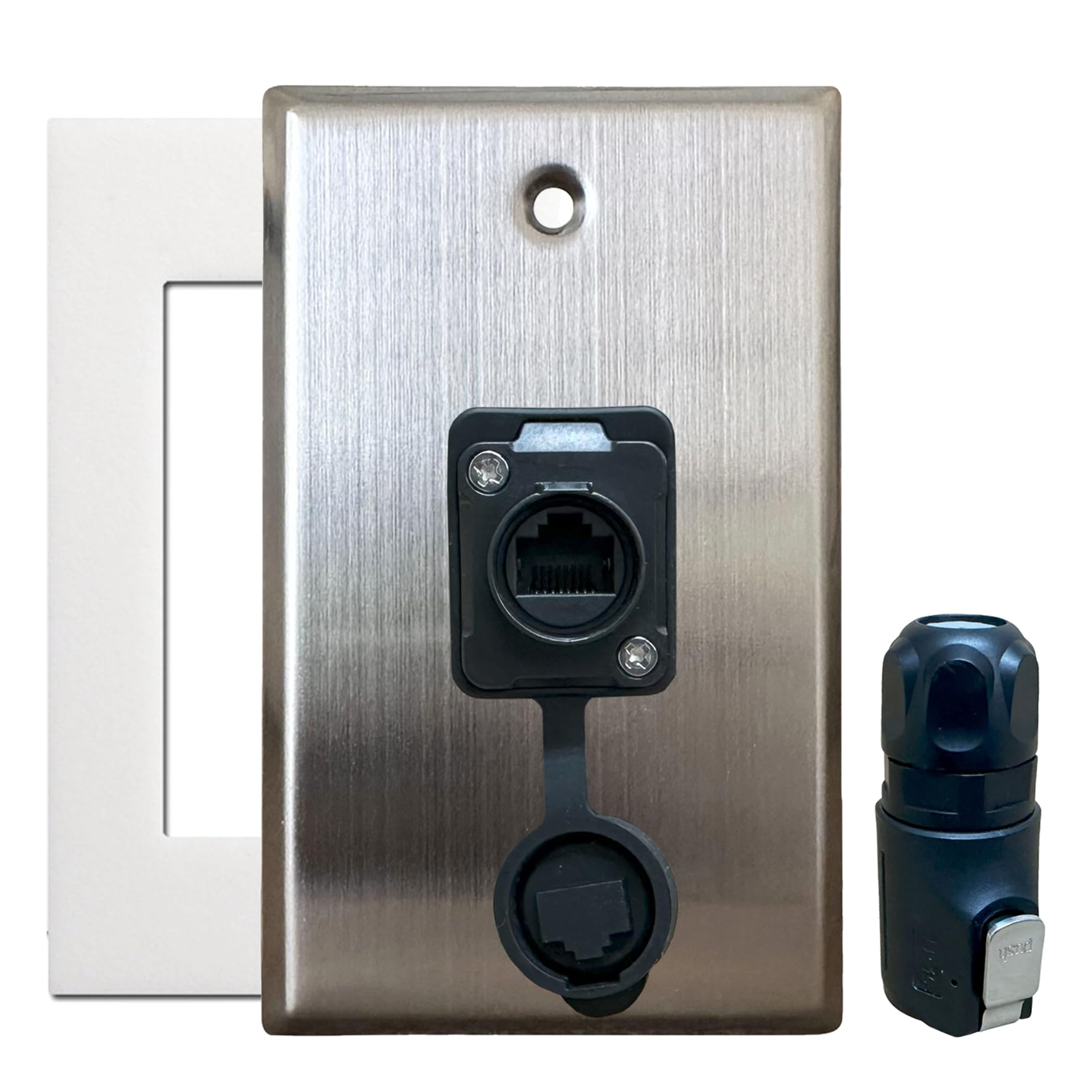 Amazon.com: DIYTECH Outdoor Ethernet Wall Plate, Outdoor Ethernet Box ...