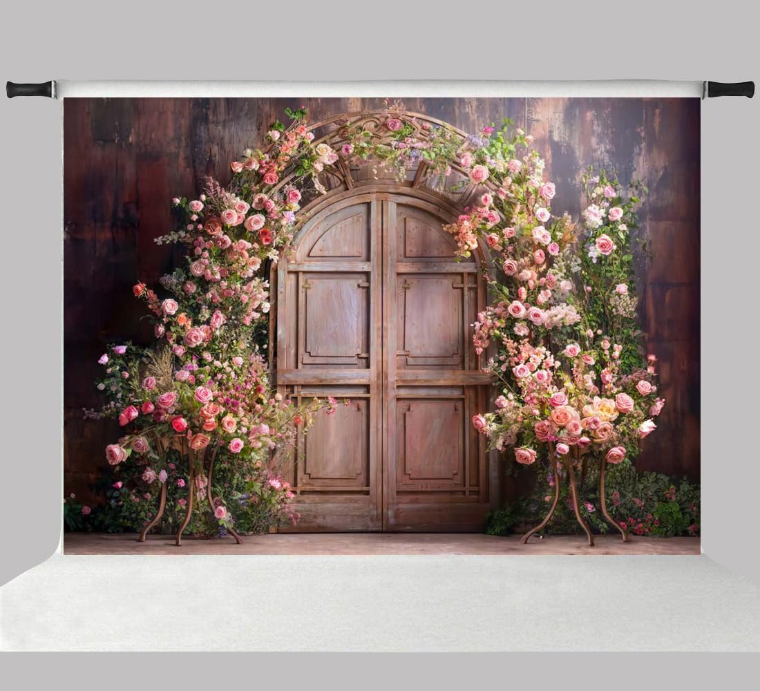 Amazon.com : Kate 7x5ft Colorful Abstract Flowers Backdrops for ...