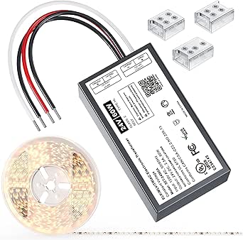 Amazon.com: 16.4ft Light Strips Lights Kit With LED Driver, LED Strip ...