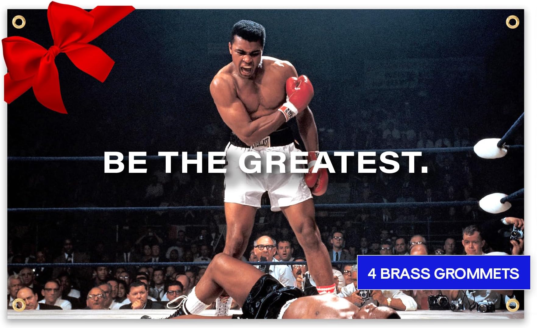 Amazon.com: Be the Greatest Flag for Room Guys Gym Wall Decor College ...