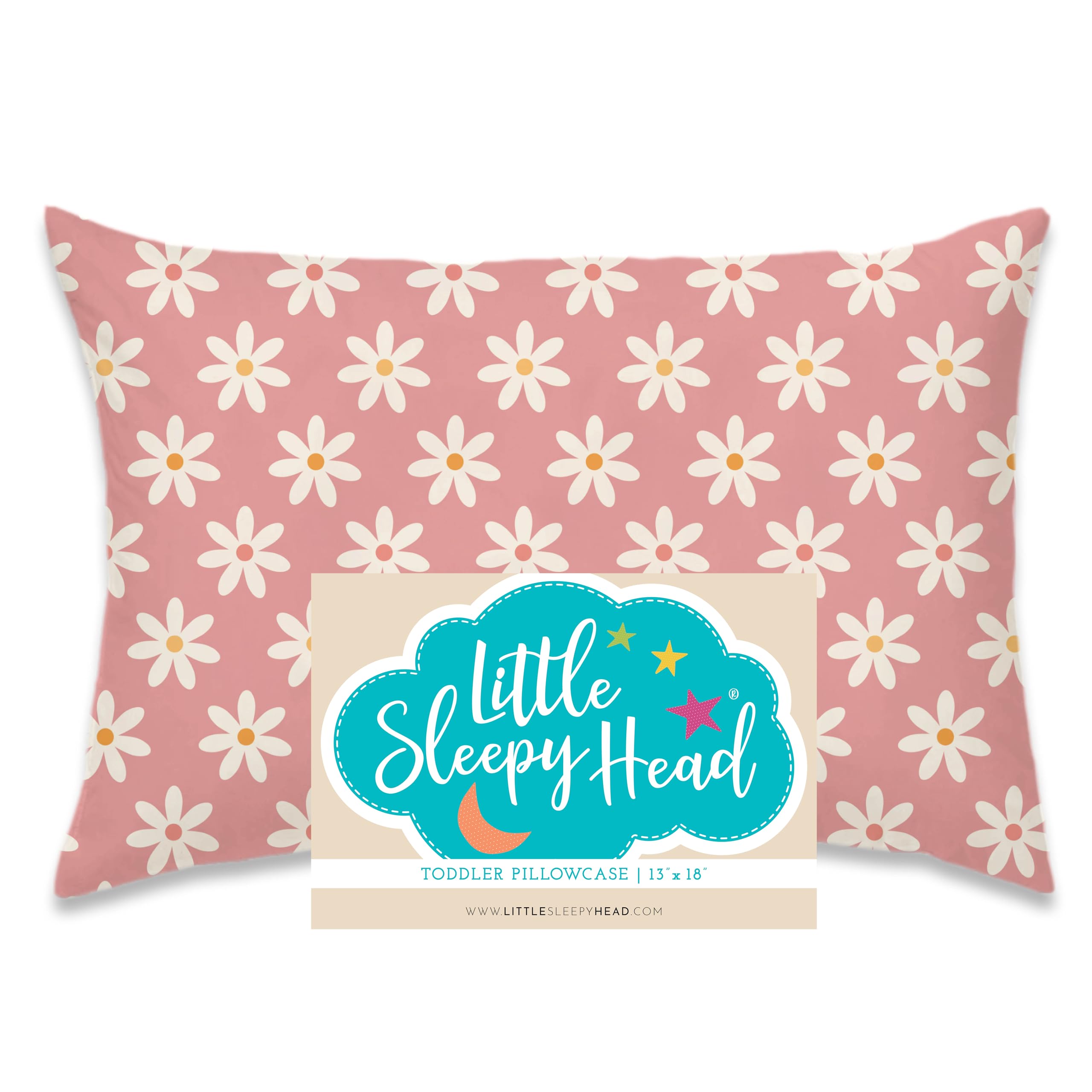 Amazon.com: Little Sleepy Head Toddler Pillowcase, 100% Cotton ...