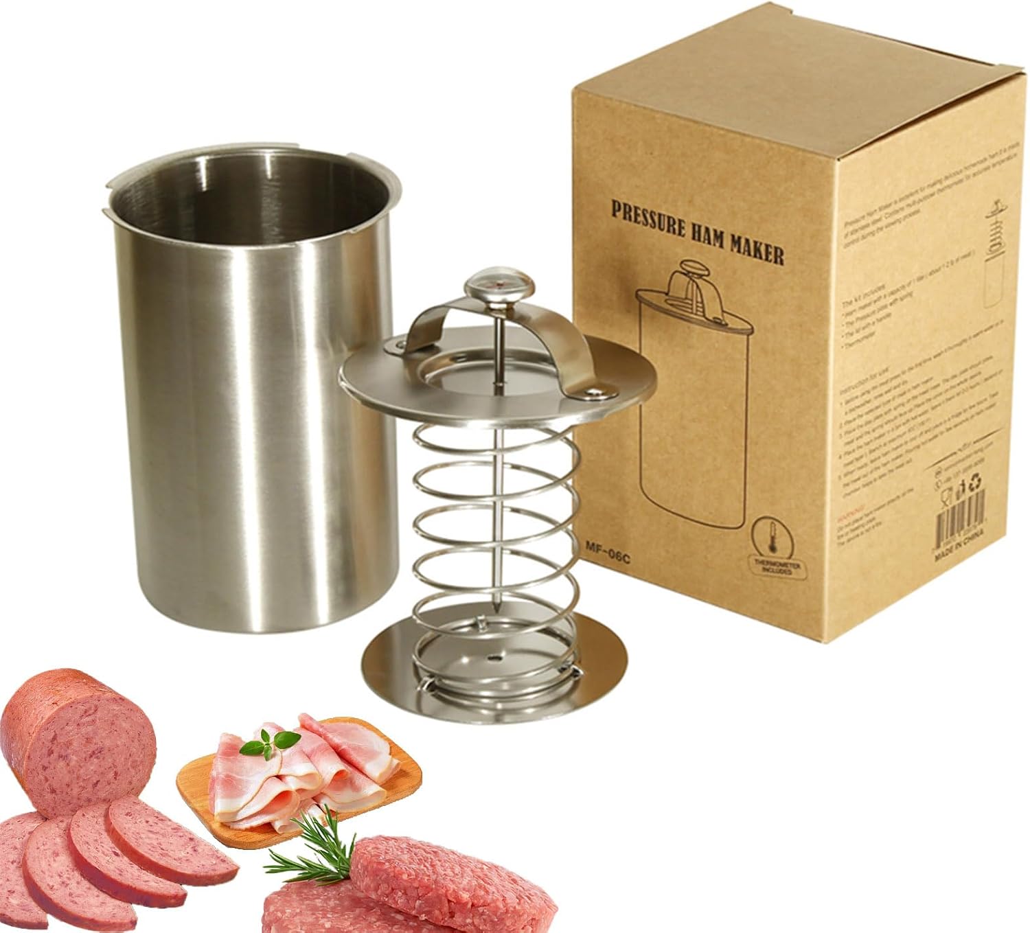 Amazon.com: FantasyDay Ham Maker,Stainless Steel Meat Press for Making ...