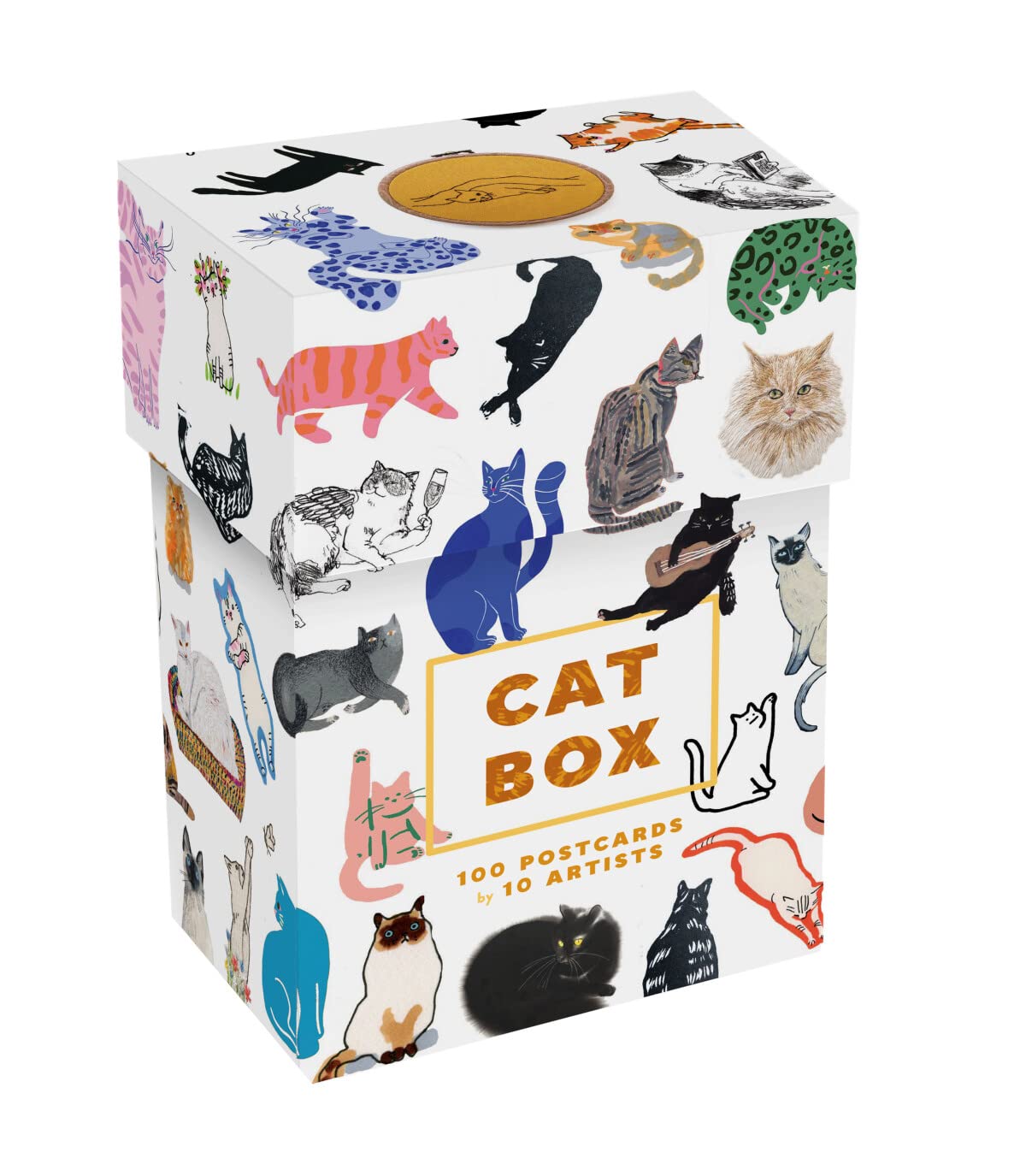 Cat Box: 100 Postcards by 10 Artists: Amazon.co.uk: Princeton ...