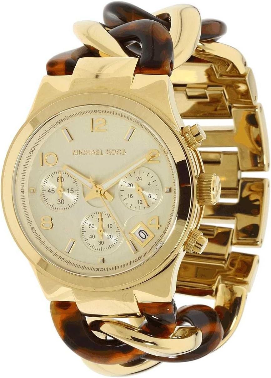 Michael Kors Mk5314 Ladies Watch with Rose Gold Bracelet and Rose Gold ...