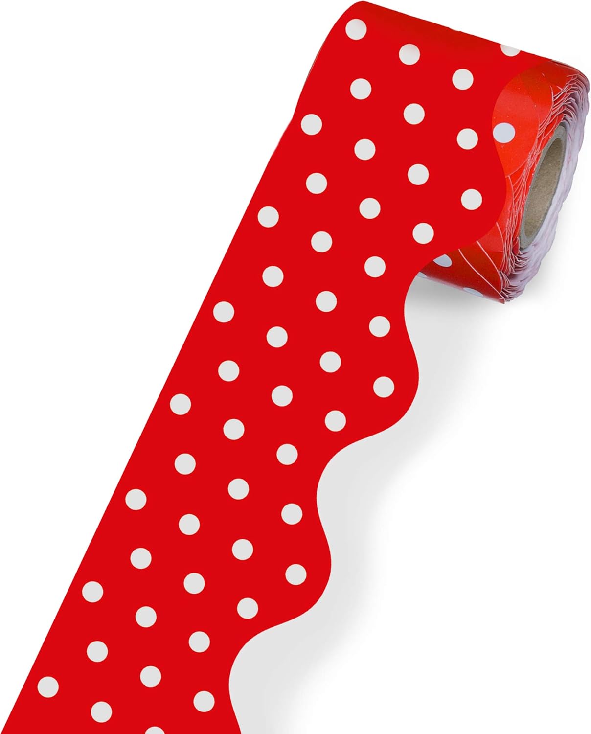 Amazon.com : Carson Dellosa Scalloped Bulletin Board Border—Red and ...