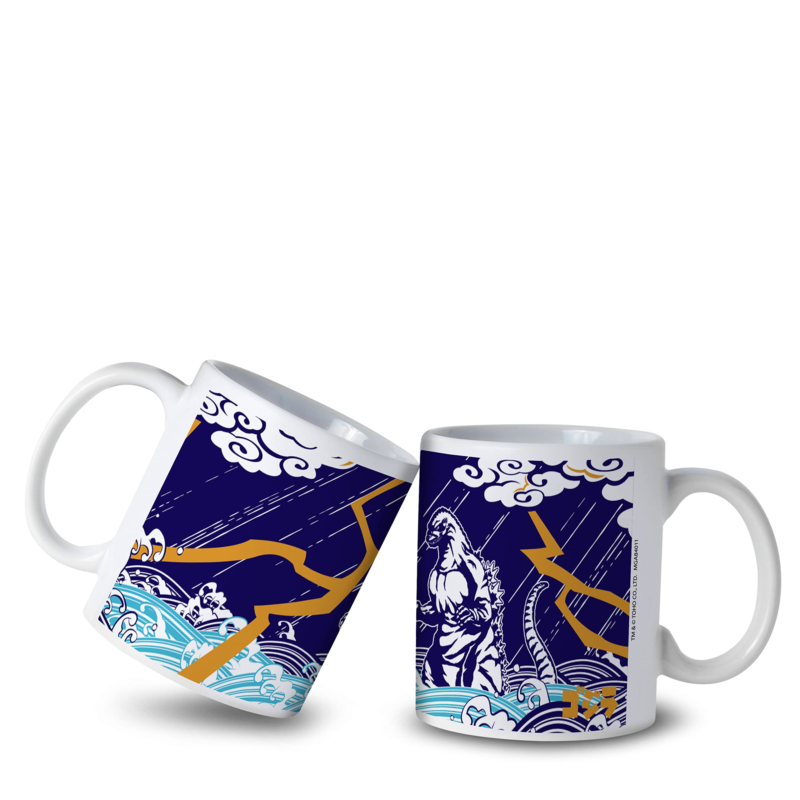 Snapklik.com : Godzilla Mug - Lightning Godzilla Coffee Cup 13oz Coffee ...