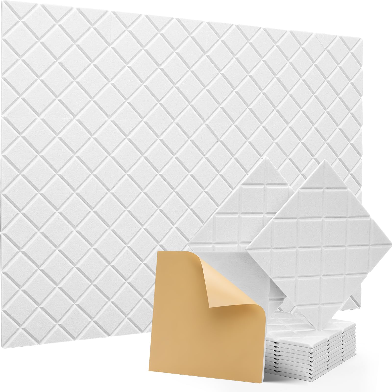 Sound Proof Panels, Kuchoow Acoustic Panels High Density, 12 Pack ...