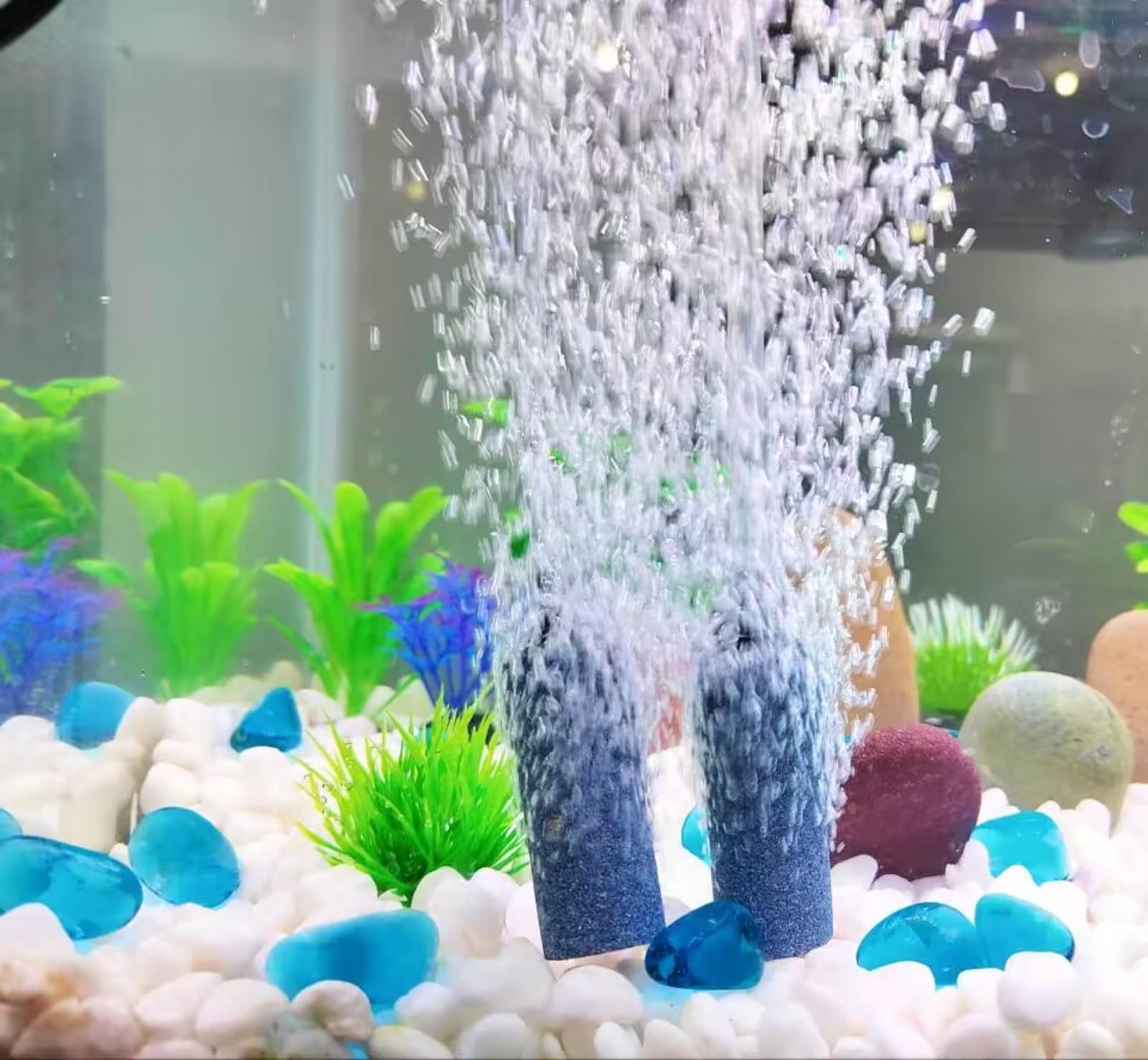 Snapklik.com : Aquarium Air Stones 2 Inch 12 Pack, Bubble Stone ...