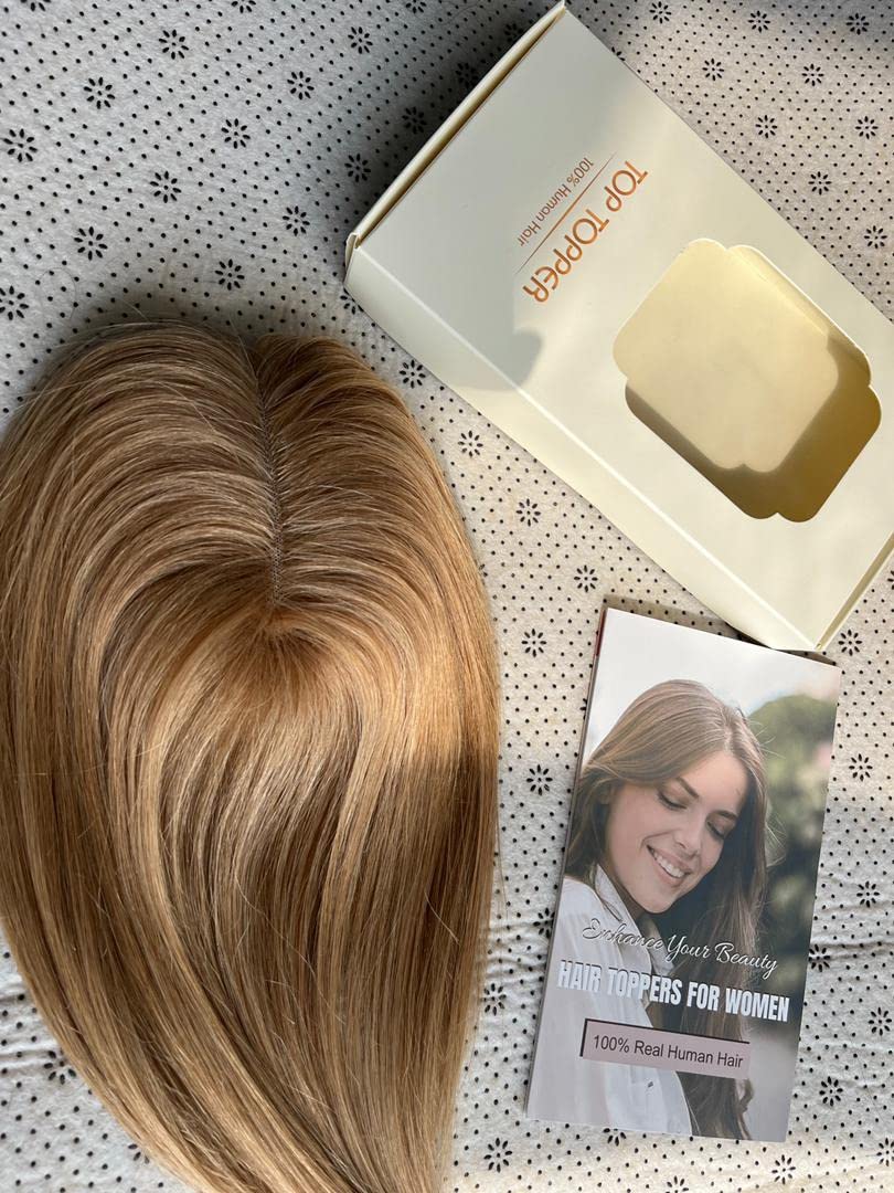 Amazon.com : Molefi 5.5x5inch Hair Toppers for Women Real Human Hair ...