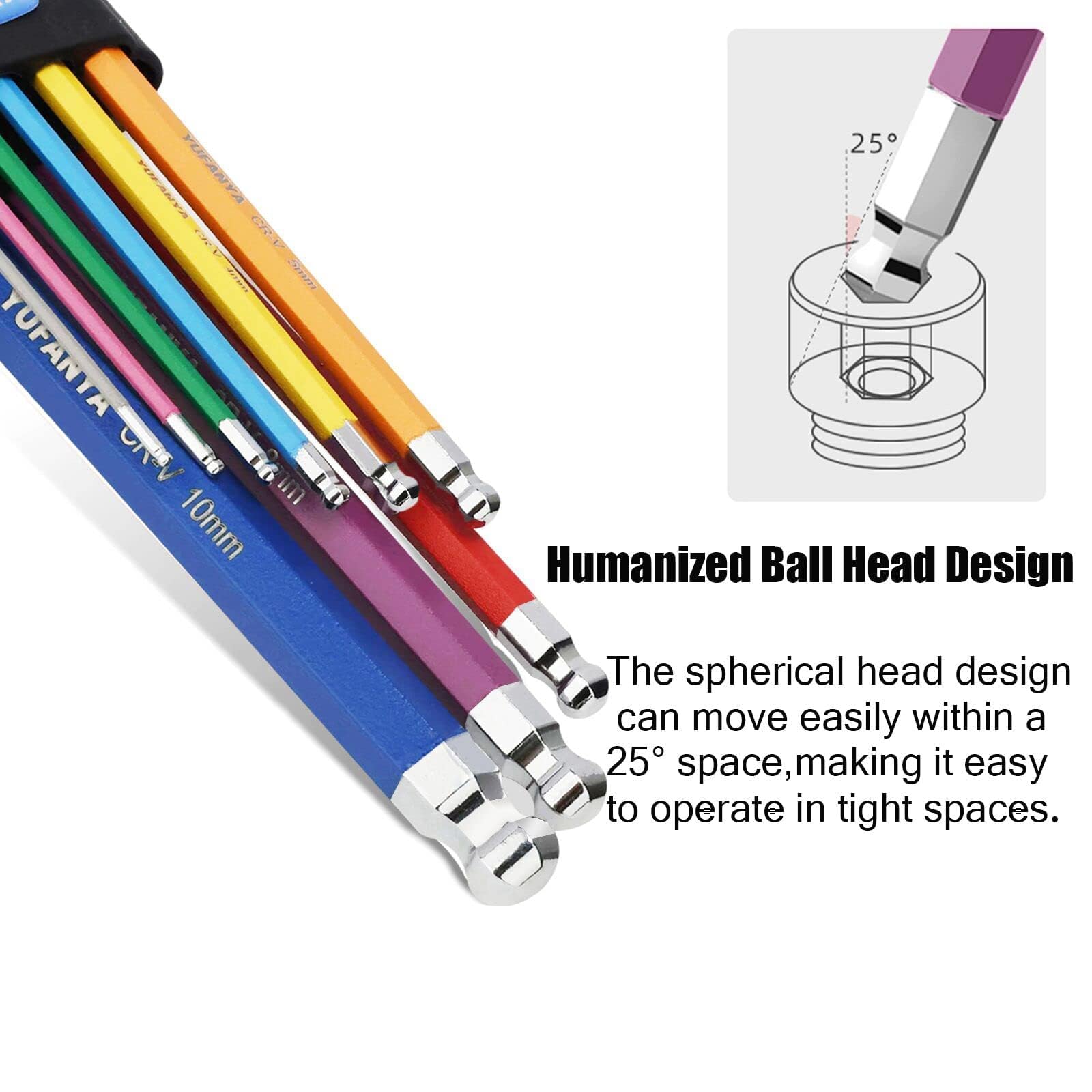 Snapklik.com : 18-Piece Allen Wrenches Sets,Premium Quality SAE/Metric ...