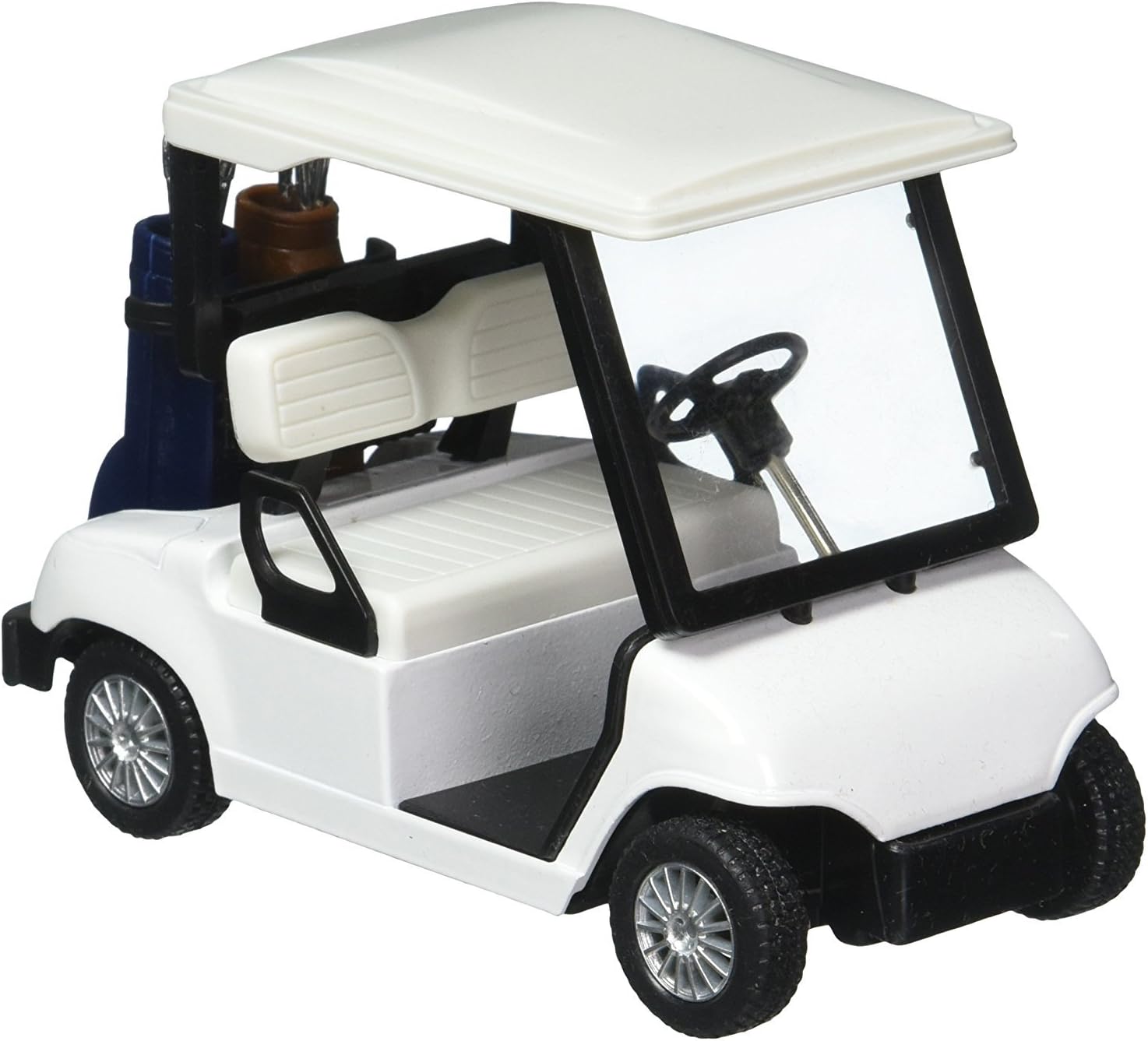 Amazon.com: Toyvian 2pcs Kids Mini Golf Cart Cake Toppers Mini Diecast ...