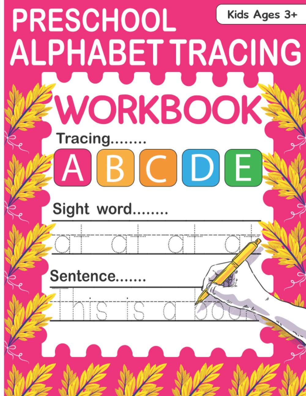 Buy Preschool Alphabet Tracing Workbook: Preschool Workbooks, Tracing ...