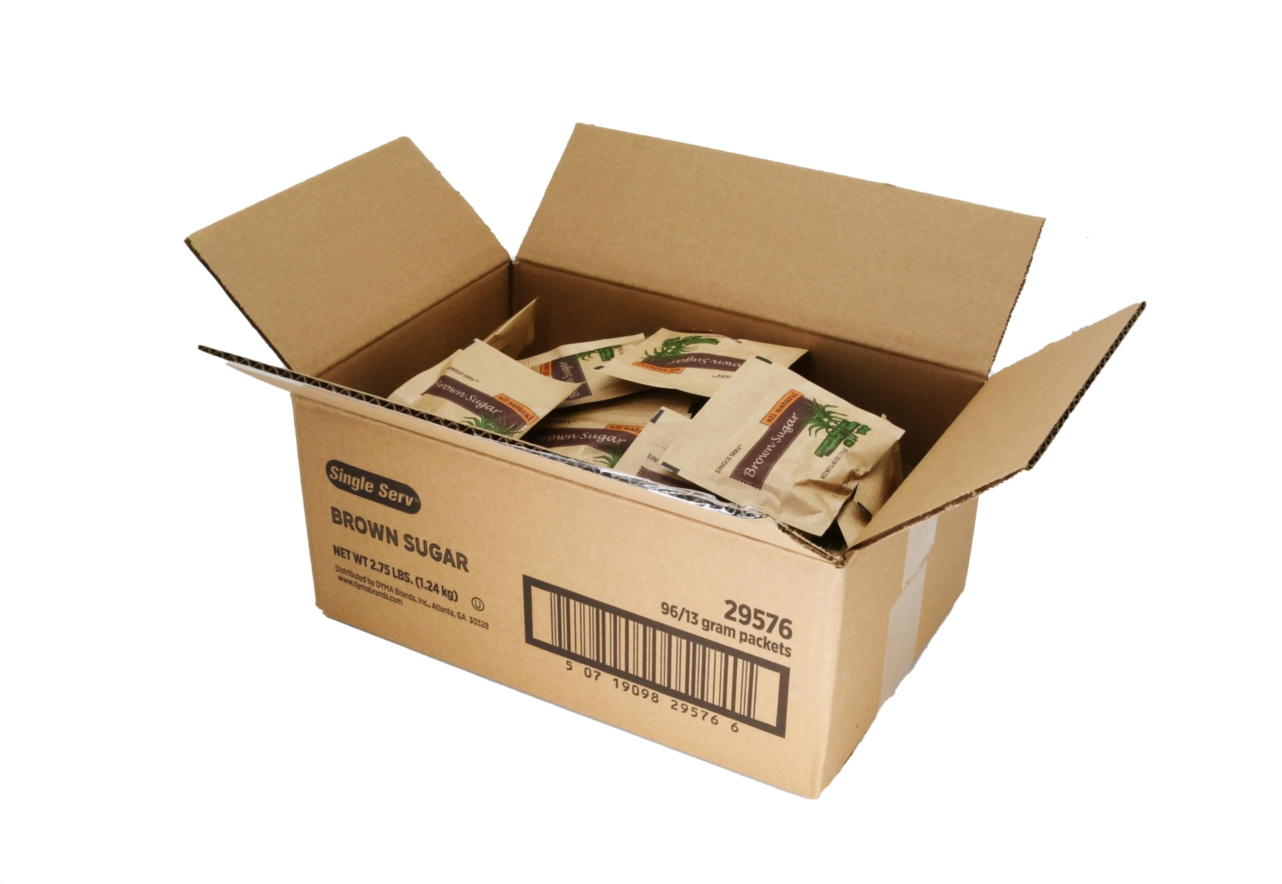 Open Sugar Packet Organic Coconut Sugar Packets 50ct – HealthGarden