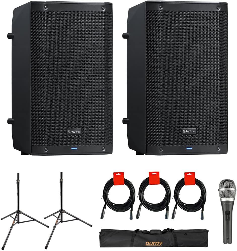 Amazon.com: PreSonus AIR10 2-Way Active Sound-Reinforcement ...