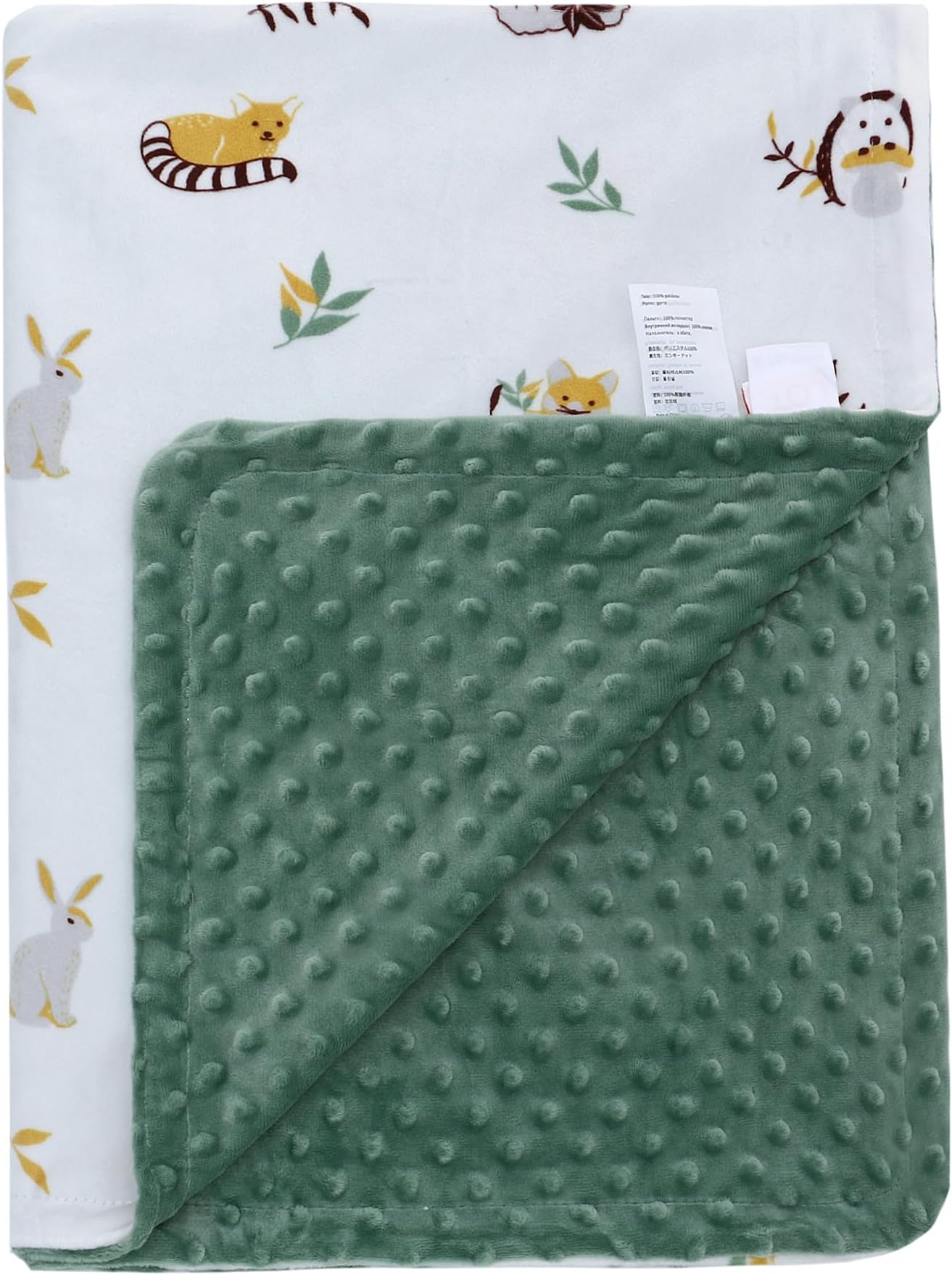 Y-home Babydecke Bio Baumwolle, Kinder Kuscheldecke Polar Fleece Baby ...