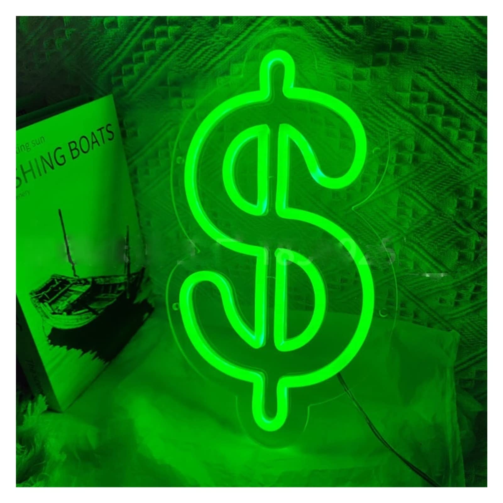 Green Money Symbols