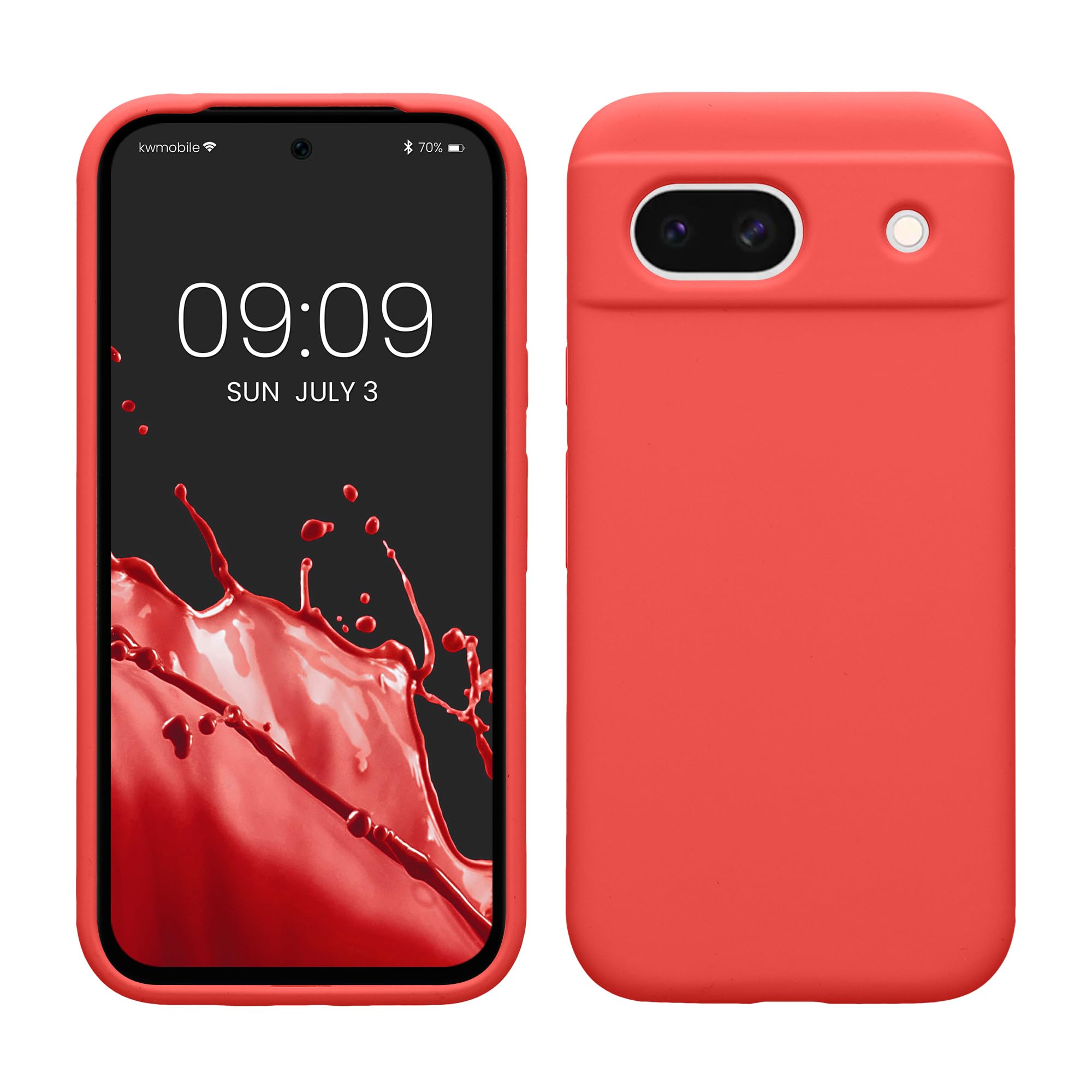 Amazon.com: kwmobile Case Compatible with Google Pixel 8a Case - TPU ...
