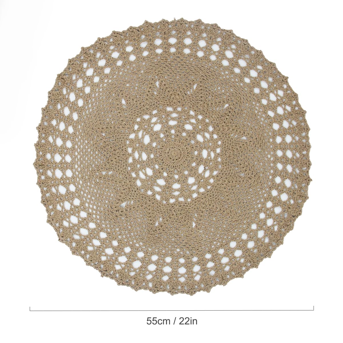 Snapklik.com : Kilofly Handmade Crochet Cotton Lace Table Sofa Doily