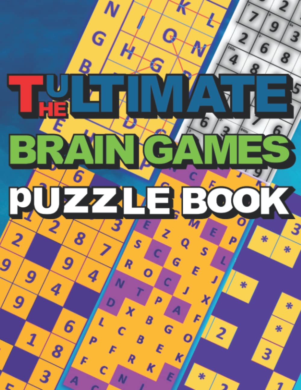Buy The Ultimate Brain Games: variety puzzle books for adults 2023 ...