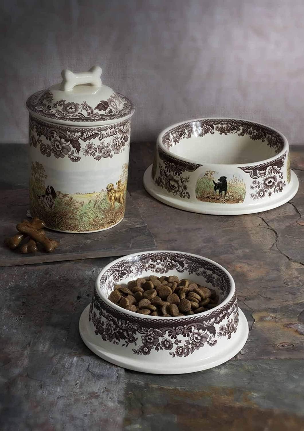 Snapklik.com : Spode Woodland Treat Jar