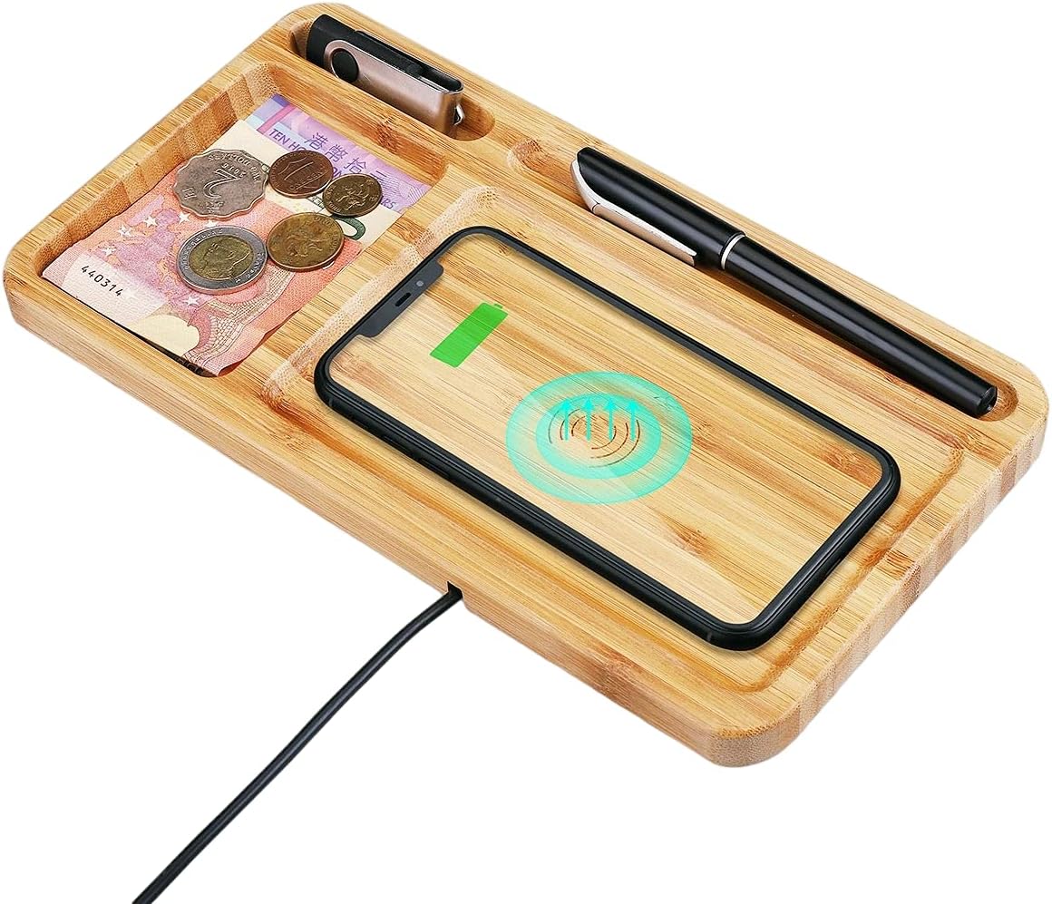 Amazon.com: TYLT Tray Pivot | 15W Fast Wireless Charger Compatible with ...
