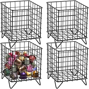 Amazon.com: LUMINFLY Large Capacity Metal Wire K Cup Holders, 4 Pcs ...